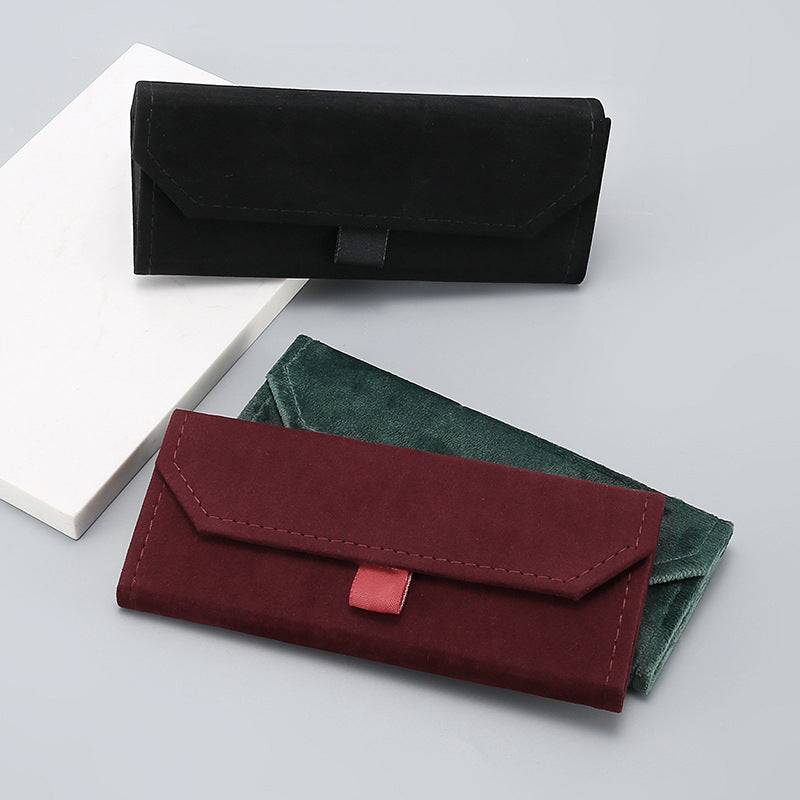 Plush Triangular Folding Glasses Case – SunRay Glasses
