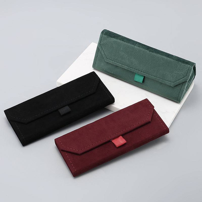 Plush Triangular Folding Glasses Case – SunRay Glasses