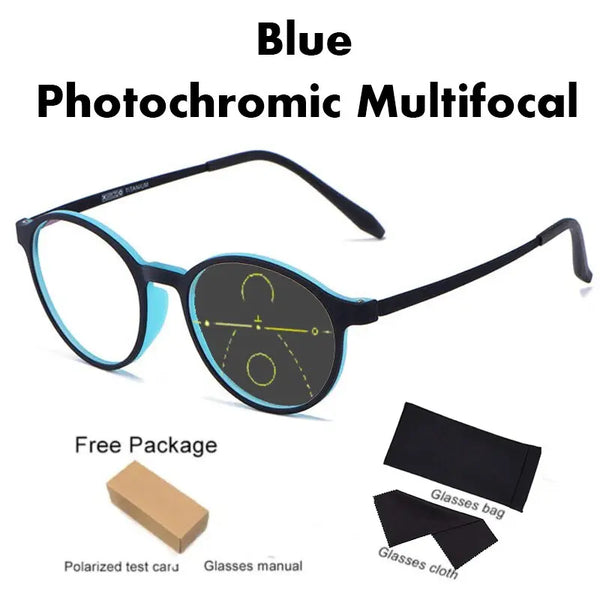 Buy Ultra-light Titanium Transitional Anti-blue Photochromic ...