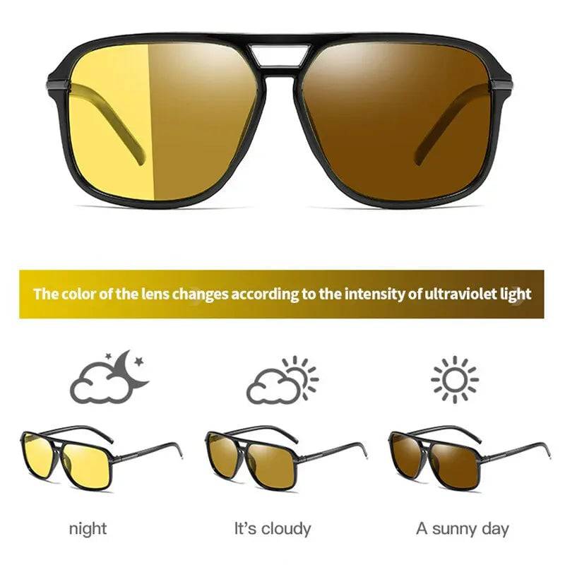 Anti-Glare Night Vision Polarized Glasses For Driving – SunRay Glasses