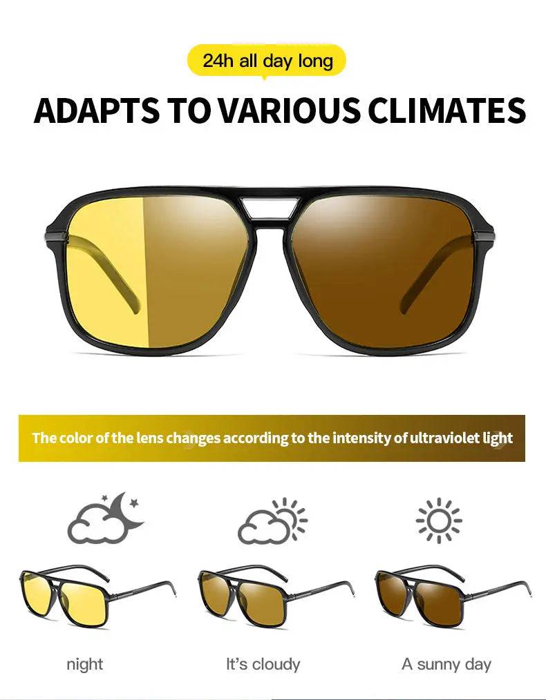 Buy Anti-Glare Night Vision Polarized Driving Sunglasses – SunRay Glasses