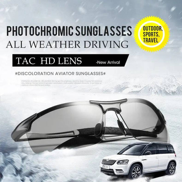 SunRay™ Photochromic Polarized Driving Sunglasses - H1 | Best Driving ...