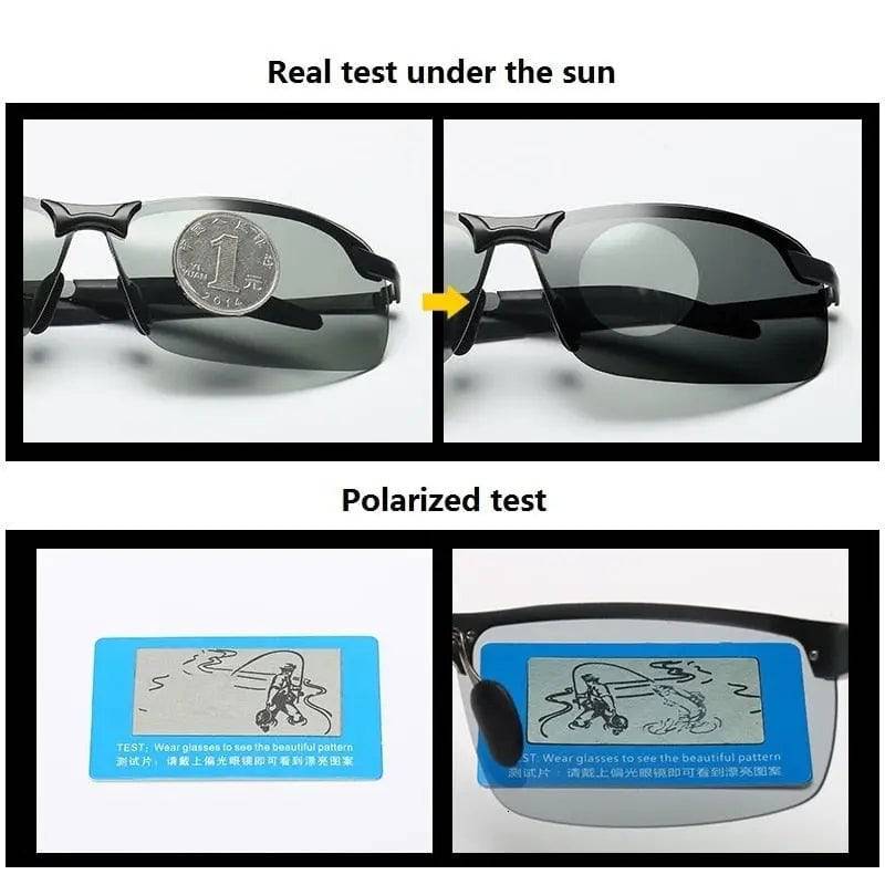 SunRay™ Photochromic Polarized Driving Sunglasses - H1 | Best Driving ...